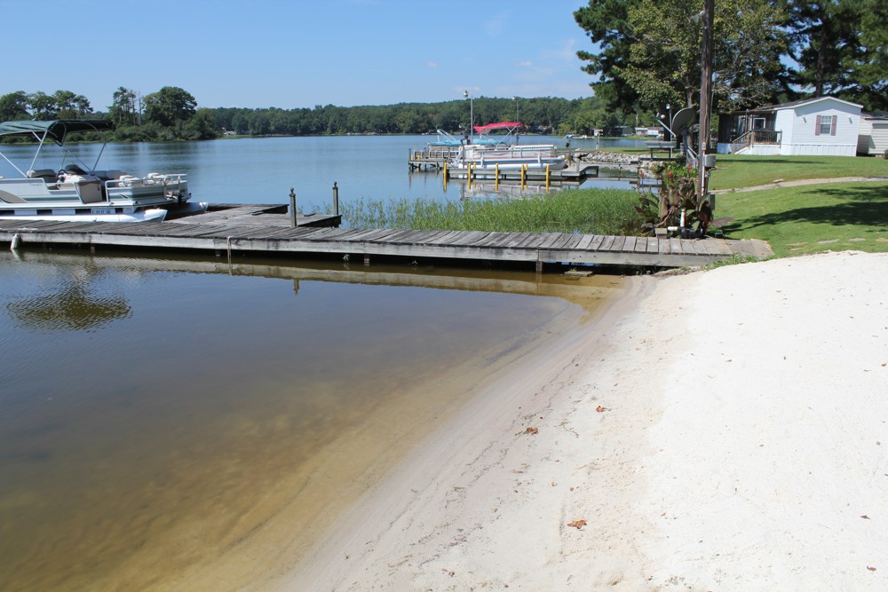 Landscape project at Lay Lake, Alabama